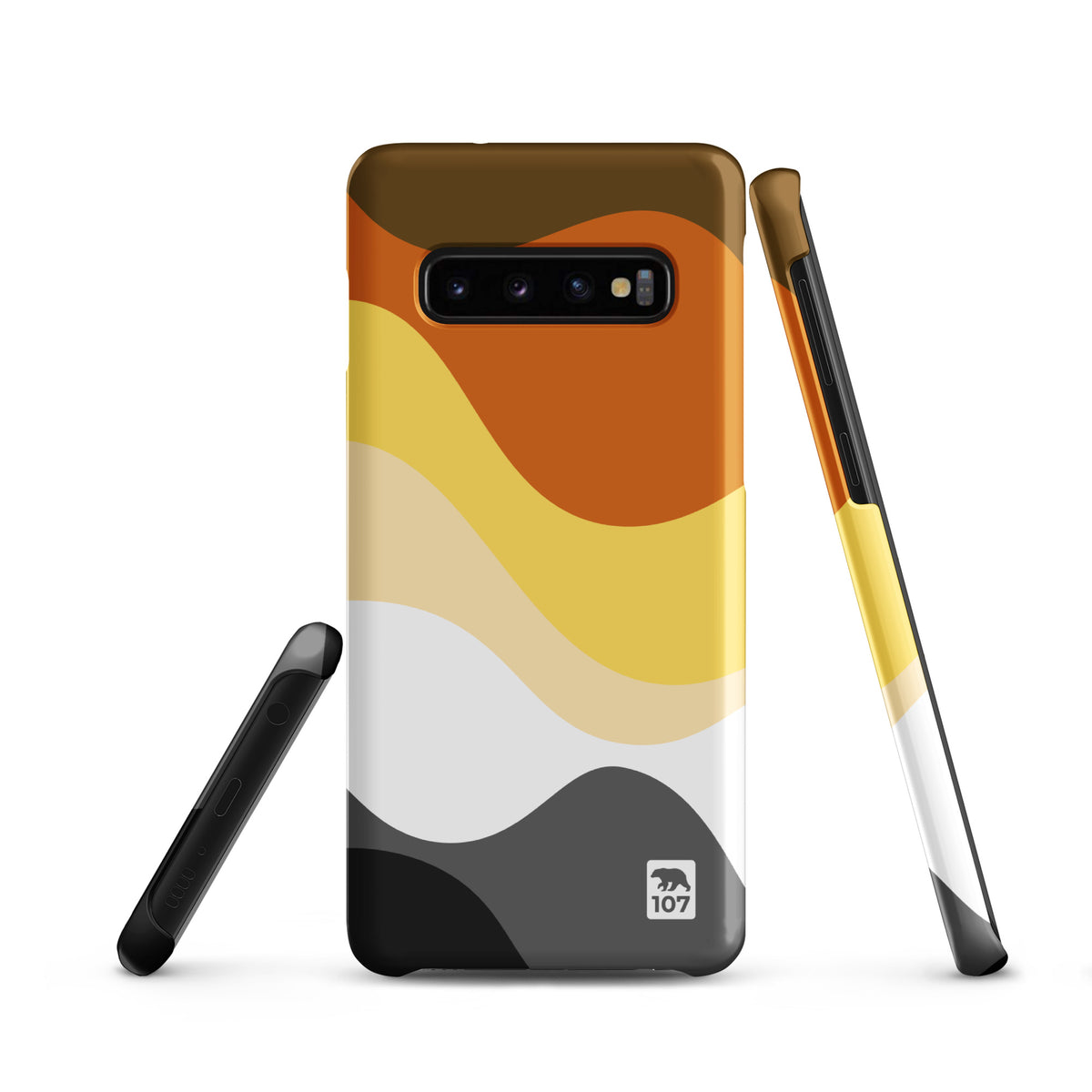 Gay Pride Abstraction Bear Flag Snap case for Samsung® – Bear107